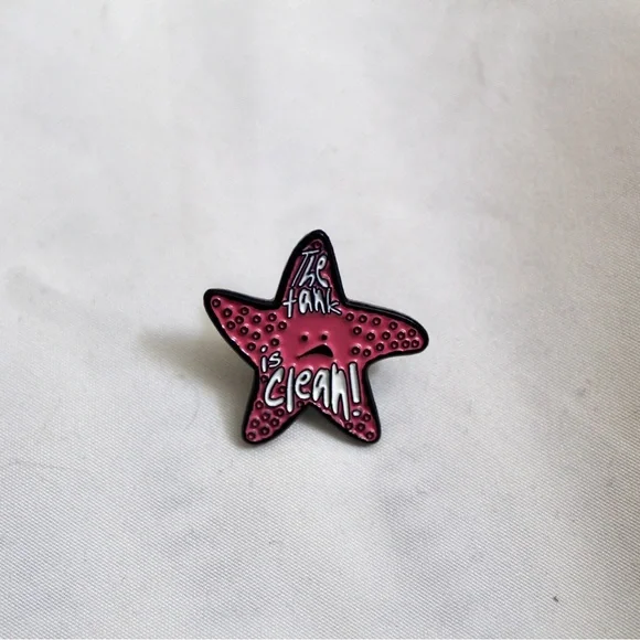 Peach Finding Nemo Tank Is Clean